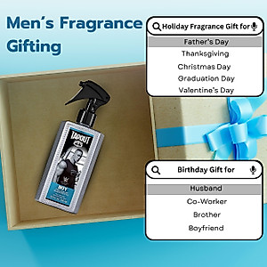 Tapout Defy Body Spray Perfume for Men – Refreshing Fragrance, 8 Ounces