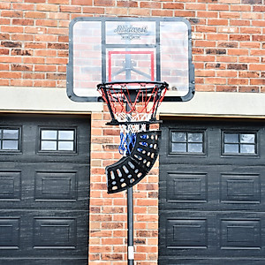 Midwest Unisex Shot System Basketball returner, Black, One Size UK