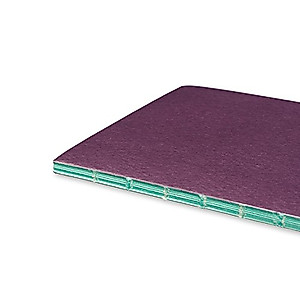 Moleskine Chapters Journal, Slim Large, Ruled, Plum Purple, Soft Cover (4.5 x 8.25)