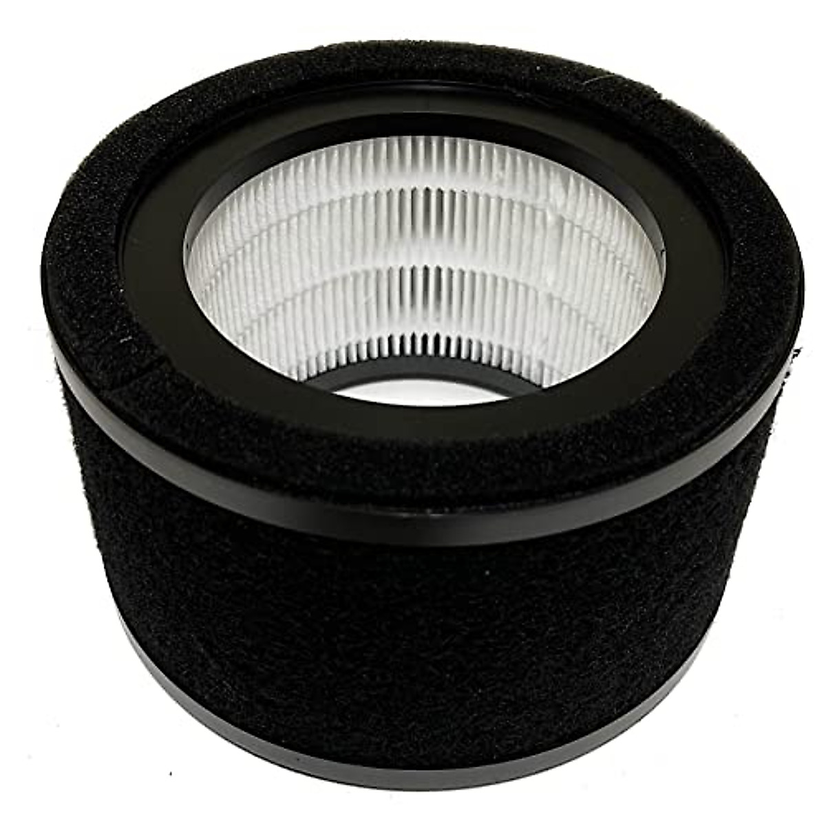 Nispira Replacement Filter L True HEPA + Activated Carbon Pre Filter Compatible with GermGuardian Air Purifier AC4200W FLT4200, 1 Pack