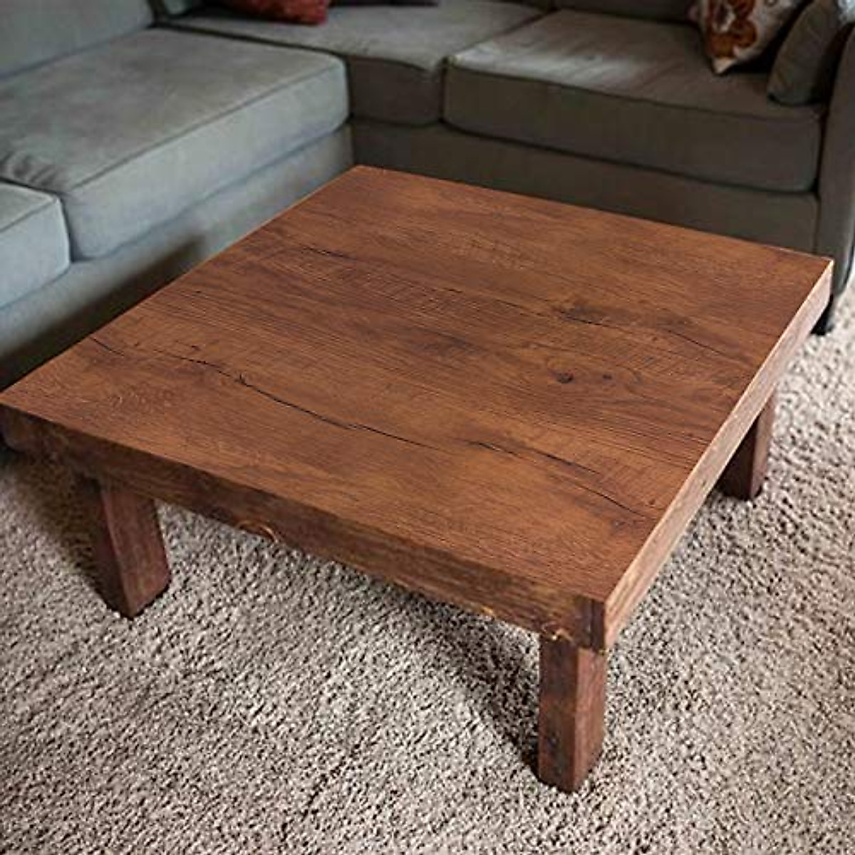 Decoroom Peel and Stick Wood Grain Contact Paper 17.71" X 236" Brown Wooden Look Wallpaper Self-Adhesive