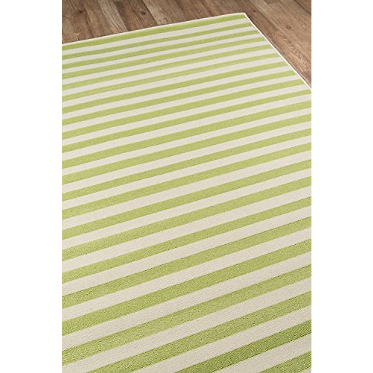 Momeni Rugs , Baja Collection Contemporary Indoor & Outdoor Area Rug, Easy to Clean, UV protected & Fade Resistant, 2'3" x 4'6", Green