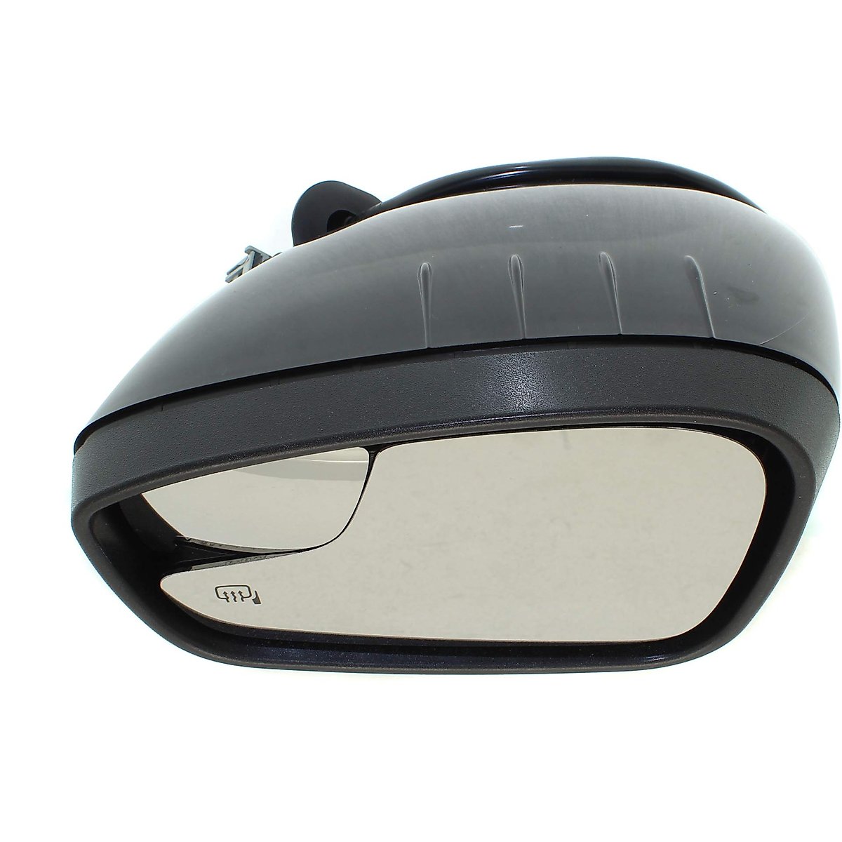Kool-Vue FD270EL Power Mirror compatible with Ford Fiesta 11-13 Left Side Manual Folding Heated W/BSG HB/Sedan Paintable
