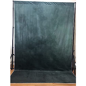 Kate 5×7ft Dark Green Portrait Backdrop Abstract Muslin Background for Photography Headshot Microfiber Photo Studio Props