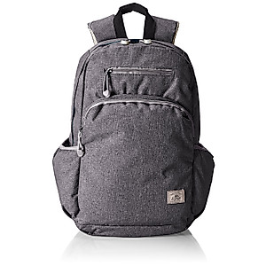 Everest Stylish Laptop Backpack, Charcoal, One Size