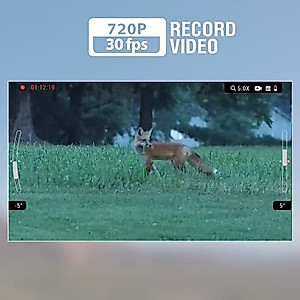 ATN X-Sight LTV 3-9x Ultra Light Day/Night Hunting Scope w/ QHD+Sensor, Video Record, 10hrs+ Battery Power