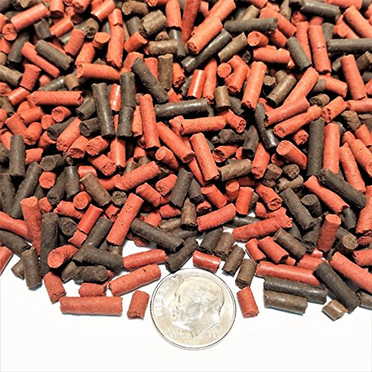 Aquatic Foods Inc. S & B Blackworm & Beef Heart Mix Bit/Sticks, for Discus, Cichlids, Carnivores and More.1/4-lb