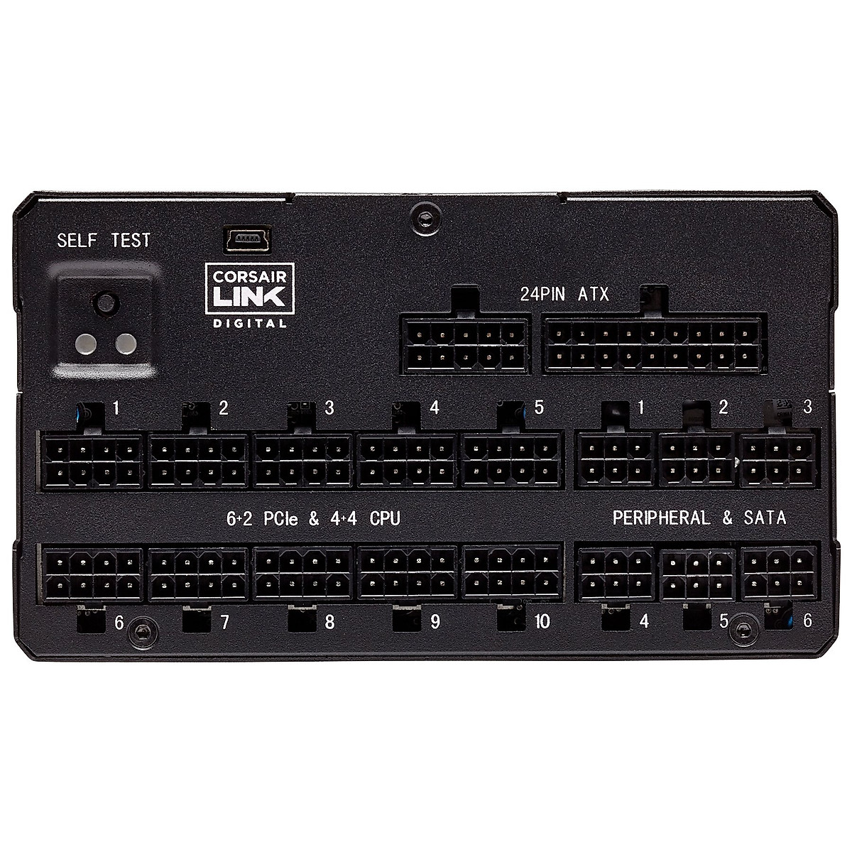 Corsair AXi Series, AX1600i, 1600 Watt, 80+ Titanium Certified, Fully Modular - Digital Power Supply (CP-9020087-NA)