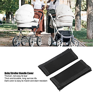 Pssopp Soft Wraps Car Seat Straps, Baby Stroller Handle Cover Baby Stroller Armrest Handle Sleeve Cover Car Seat Strap Shoulder Strap Covers