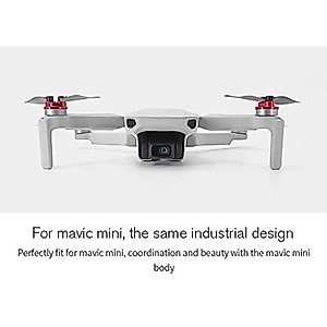 Muised Rc Accessories and Parts 4pcs Metal Motor Covers Dustproof Protective Cover for Drone Mavic Mini Drone Flying Accessories Travel Mini Drone Accessories