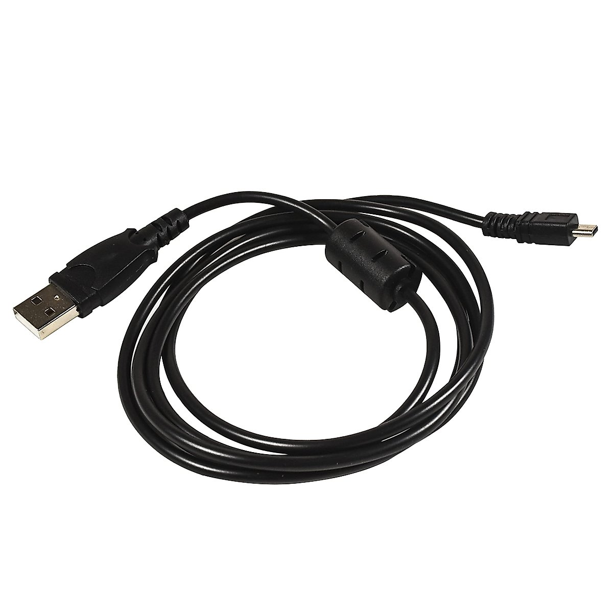 HQRP USB Data Transfer Cable Compatible with Sony Alpha A70 A100 A200 A300 A330 A350 A450 A850 A700 A900 DSLR Digital Camera Cord