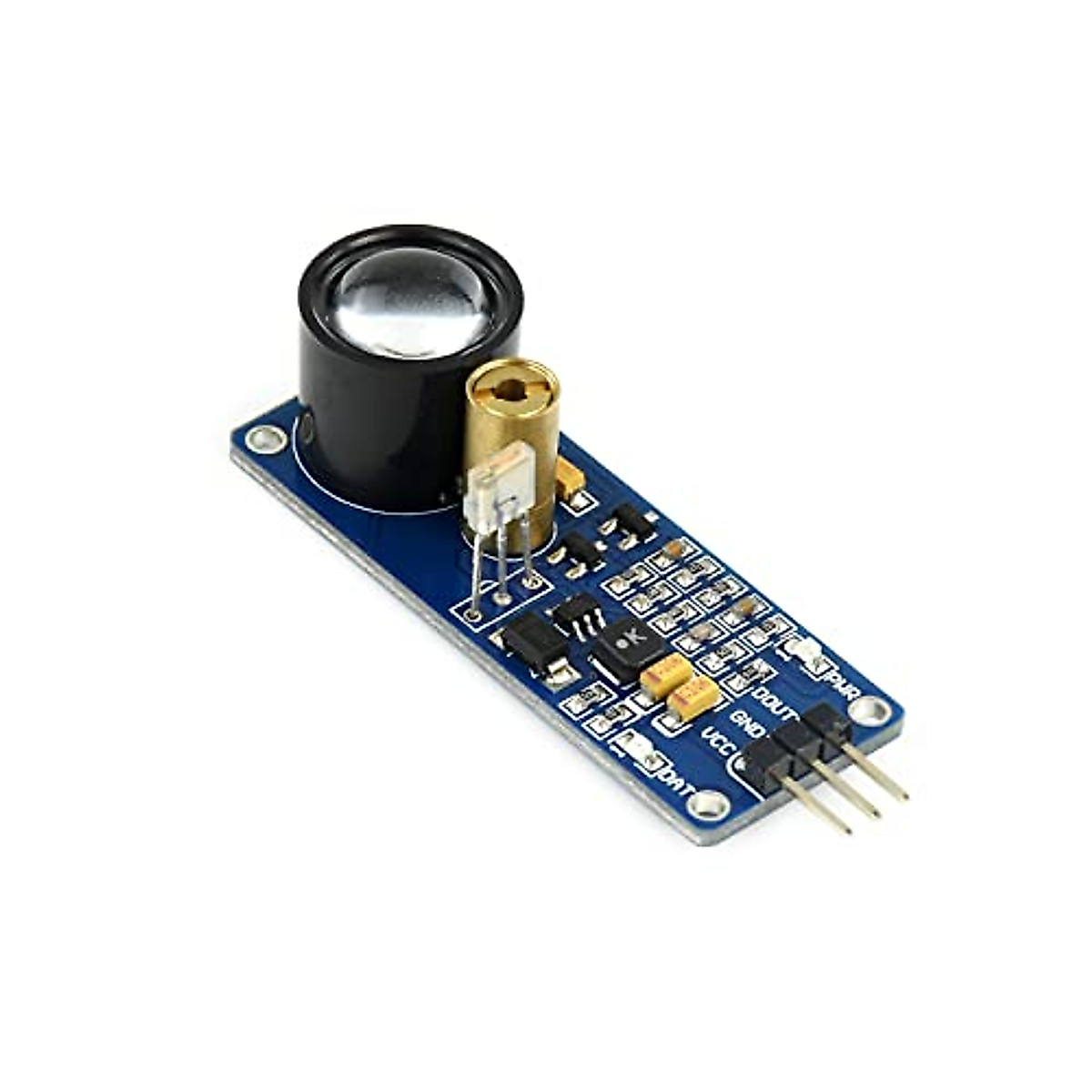 Waveshare Laser Receiver Module Laser Sensor Module Transmitter Module for AVR PIC, Compatible with Raspberry Pi 5/4B/3B/Zero/Zero W/Zero 2W/Pico/Pico W/Pico WH