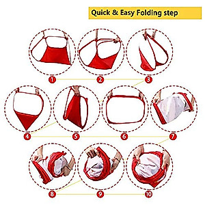 Jacone Portable Cute Hexagon Children Ball Pit, Indoor and Outdoor Easy Folding Ball Play Pool Kids Toy Play Tent with Carry Tote, Balls Not Included (Pink)