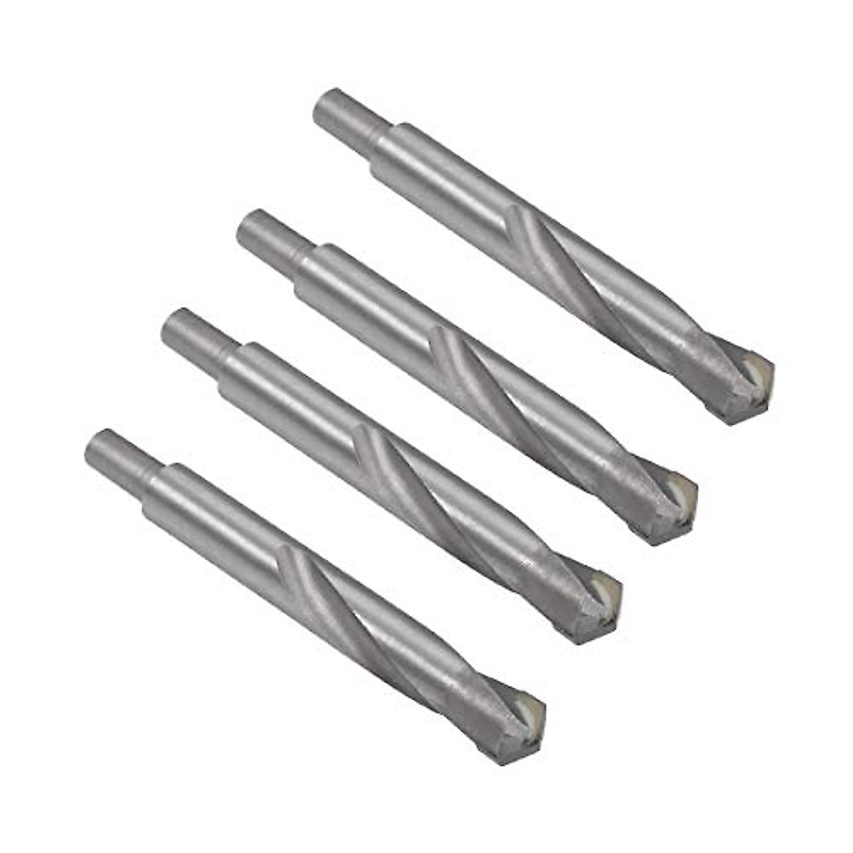 uxcell Cemented Carbide Twist Drill Bits 16mm Metal Drill Cutter for Stainless Steel Copper Aluminum Zinc Alloy Iron 4 Pcs