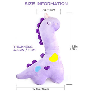 Icepark Seat Belt Pillow for Kids, Seatbelt Pillow Seat Belt Covers Kids Neck Pillow Car Shoulder Pads Safety Belt Protector Cushion, Plush Soft Seat Strap Headrest Neck Support (Unicorn)