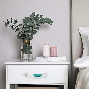 Pull Handle Fence Handle Long Cabinet Handles for Interior, Closet, Drawer, Outdoor, Garage, Abstract Clovers Pattern