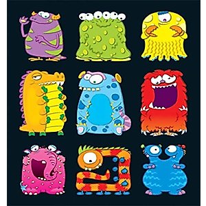 Carson-Dellosa Carson Dellosa Monsters Prize Pack Stickers (168050)