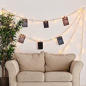 48 Pack White Down Wall Clip Closet Shelves Clips Wire Shelf Loop Clips Plastic Heavy Duty Wire Shelf Brackets Included Clips Screws and Expansion Tubes for Wire Closet Shelving