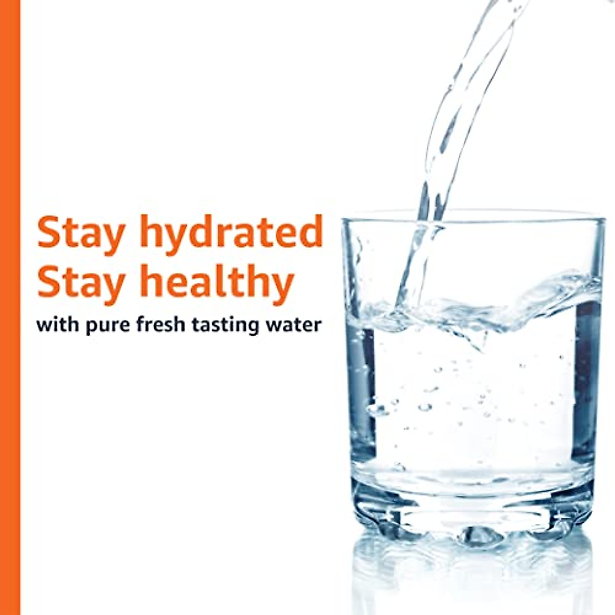 Amazon Basics Replacement Water Filters for Water Pitchers, Compatible with Brita - 6-Pack