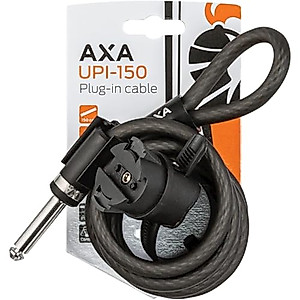 AXA 03525292 Upi Plug-in Cable, Black, Standard Size