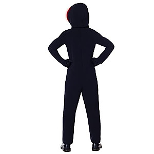 Spirit Halloween Kids Light-Up E.L. Wire Orange Stick Figure Costume | Stick Figure Cosplay | Jumpsuit Outfit | Funny Costume