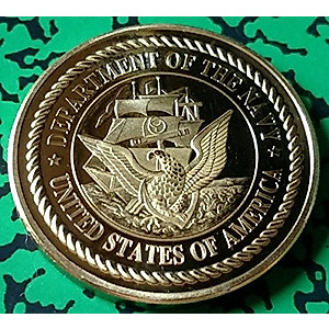 US Navy USS Constellation CV-64 Colorized Challenge Art Coin
