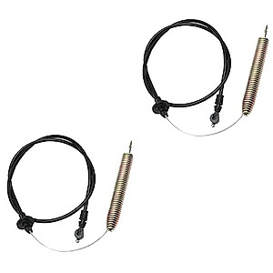 Yardwe Clutch 2 pcs Machine Craftsman Fit Tractor Durable Deck Pull Cutter Clutch Mowing Replacement for Mower Cord Cable Grass Practical Clutches Engagement Lawn