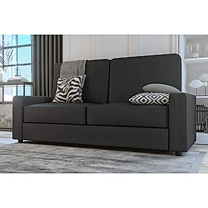 Bestar Universel Sofa for Queen Murphy Bed (No Backrest), Grey