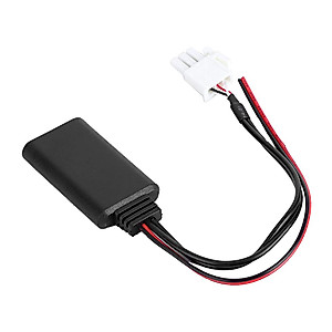 Qiilu 3-Pin AUX Bluetooth Adapter for Honda GL1800 Goldwing Car Bluetooth Wireless Audio Cable Adapter Stereo Music