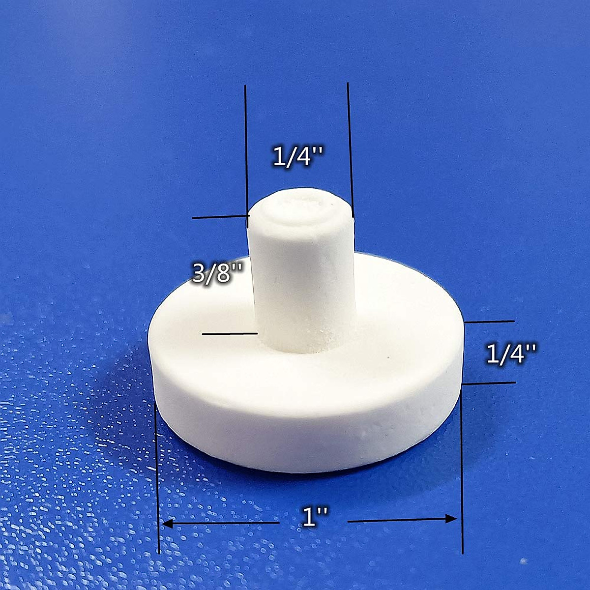 1'' Ceramic Coral Frag Plugs (20-Pack) for Coral Frag Rack