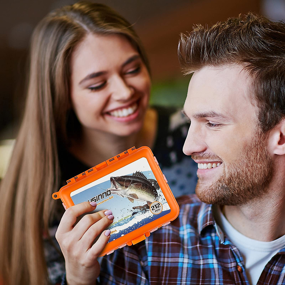 PLUSINNO 302PCS Fishing Lures Baits Tackle, 212PCS Fishing Accessories Kit