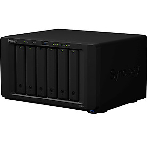 Synology DiskStation DS1621+ NAS Server for Business with Ryzen CPU, 32GB Memory, 12TB SSD Storage, DSM Operating System, iSCSI Target Ready