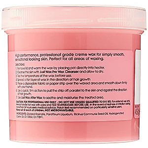 Salon System Just Wax Ideal Cream Wax for Short/ Stubborn Hair 450g