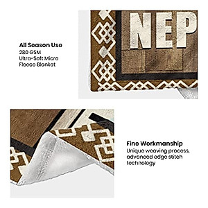 HUASZIUO Nephew Gifts from Auntie Blanket, Gifts for Nephew , Nephew Gifts from Aunt Uncle ,Nephew Christmas Graduation Gift Ideas, Birthday Gifts for Nephew Throw Blanket 60’’x50’’