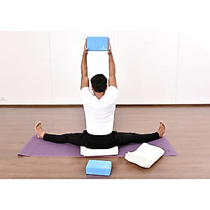 Yoga Blanket set of Two, Cotton Yoga blanket, Iyengar Yoga Blanket, Blanket for Restorative yoga, Handwoven yoga blanket