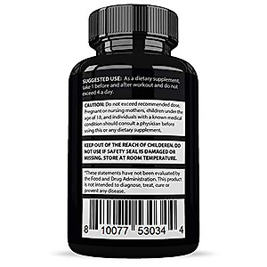 (2 Pack) Savage Grow Max 1600MG All Natural Advanced Men's Heath Formula 120 Capsules