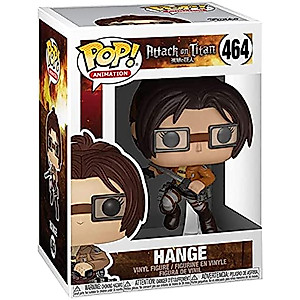 POP Attack on Titan Hange Zoe Funko Pop Vinyl Figure Bundled with Compatible Pop Box Protector Case Multicolored 3.75 inches