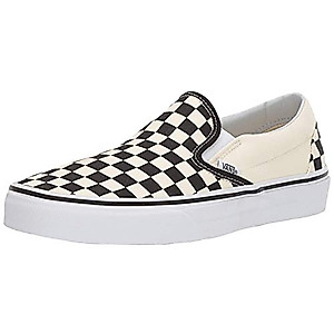 Vans, Slip-On, Black/Off-White Checkerboard - 8.5 Wmn/7 Men (D) US