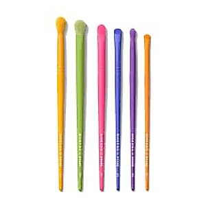 MORPHE MORPHExNYANE VIBRANT BLEND 6-PIECE BRUSH SET + BAG, 2.7 Ounce