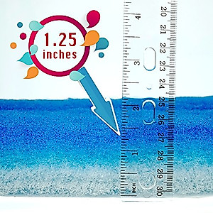 Premium Koi Pond Filter Media Roll - High-Efficiency Pond Filters for Outdoor Ponds, Reusable Fish Pond Filter Material, Made in USA (PRO - Blue - 4ft)