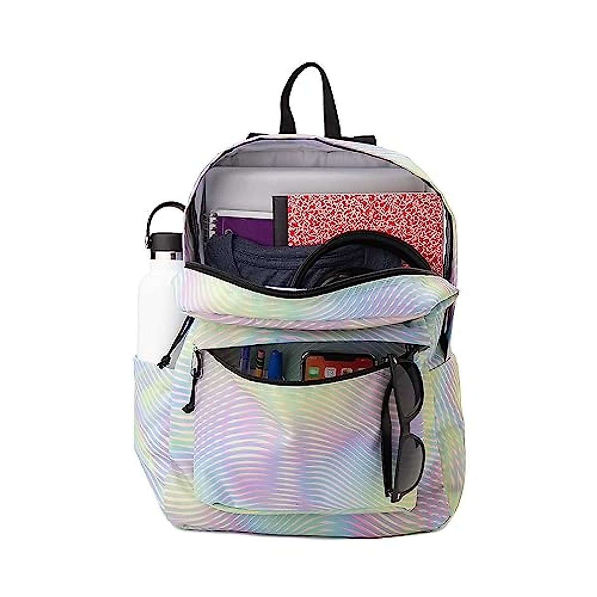 JanSport SuperBreak One Backpacks - Durable, Lightweight Bookbag, Static Drip (Static Drip)