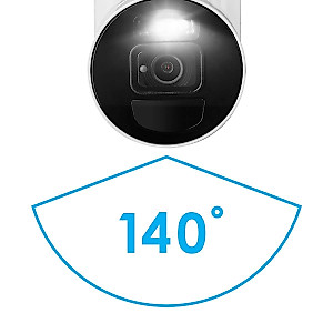 Lorex Wireless Security Camera System, 1080p HD Wire Free Cameras with Motion Detection Surveillance, Active Deterrence, 64GB MicroSD, 6 Channel NVR, 2 Battery Operated Cameras (M. ) (Renewed)