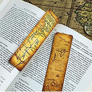 Vintage Style Bookmarks for Women Men Teens, 30PCS (The Secret of Map)