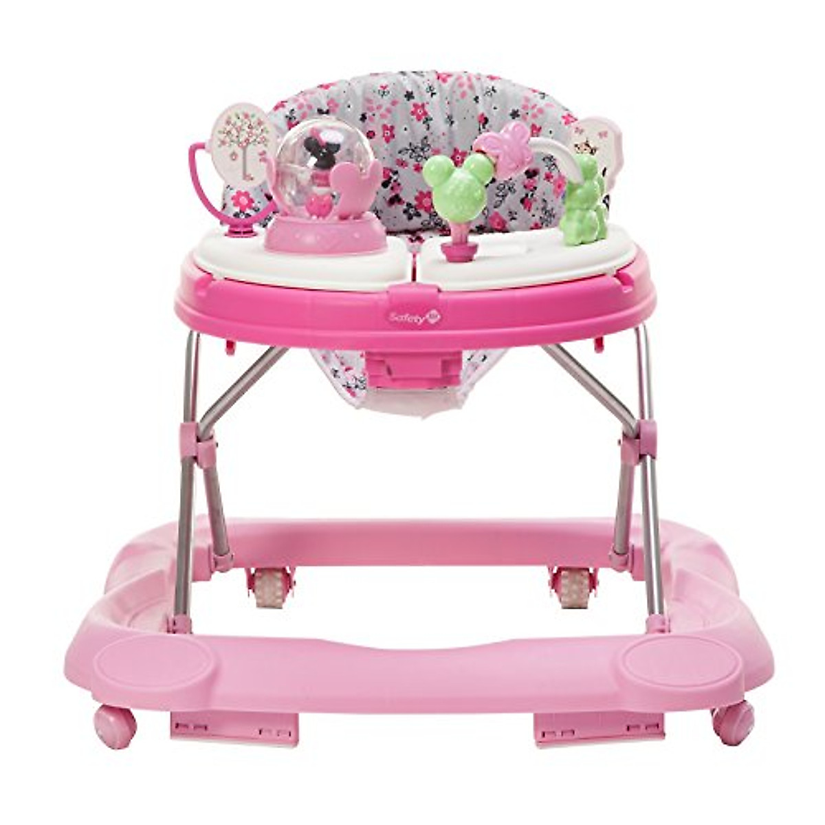Disney Baby Minnie Mouse Music and Lights Baby Walker with Activity Tray (Garden Delight)