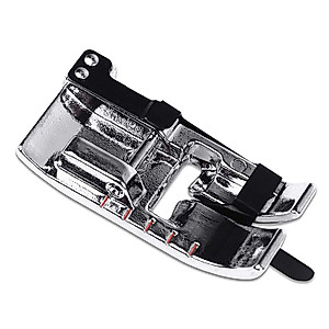 DREAMSTITCH F065 7mm Stitch in The Ditch Presser Foot for Brother, Singer,Babylock, Bernette, Elna Sewing Machine, SA191, Xf2339-001, F065-7318BR-R