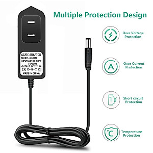 New Adapter Replacement for Hurricane SpinScrubber Brush Rechargeable Power Battery Charger