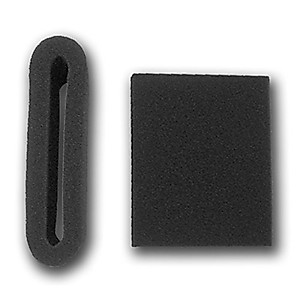 EnviroCare Premium Replacement Pre Motor Foam Vacuum Cleaner Filter made to fit Bissell Style 7/8/14 1 Upper Tank Filter and 1 Pre Motor Filter