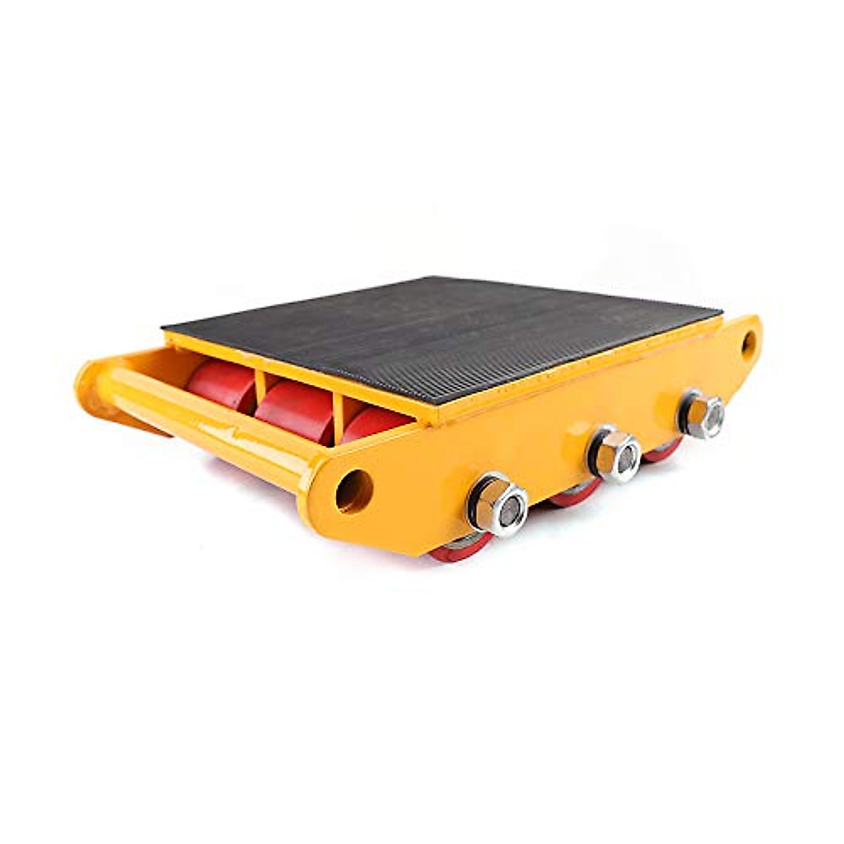 33000lbs Heavy Duty Machine Dolly Skate Machinery Roller Mover Cargo Trolley 15T