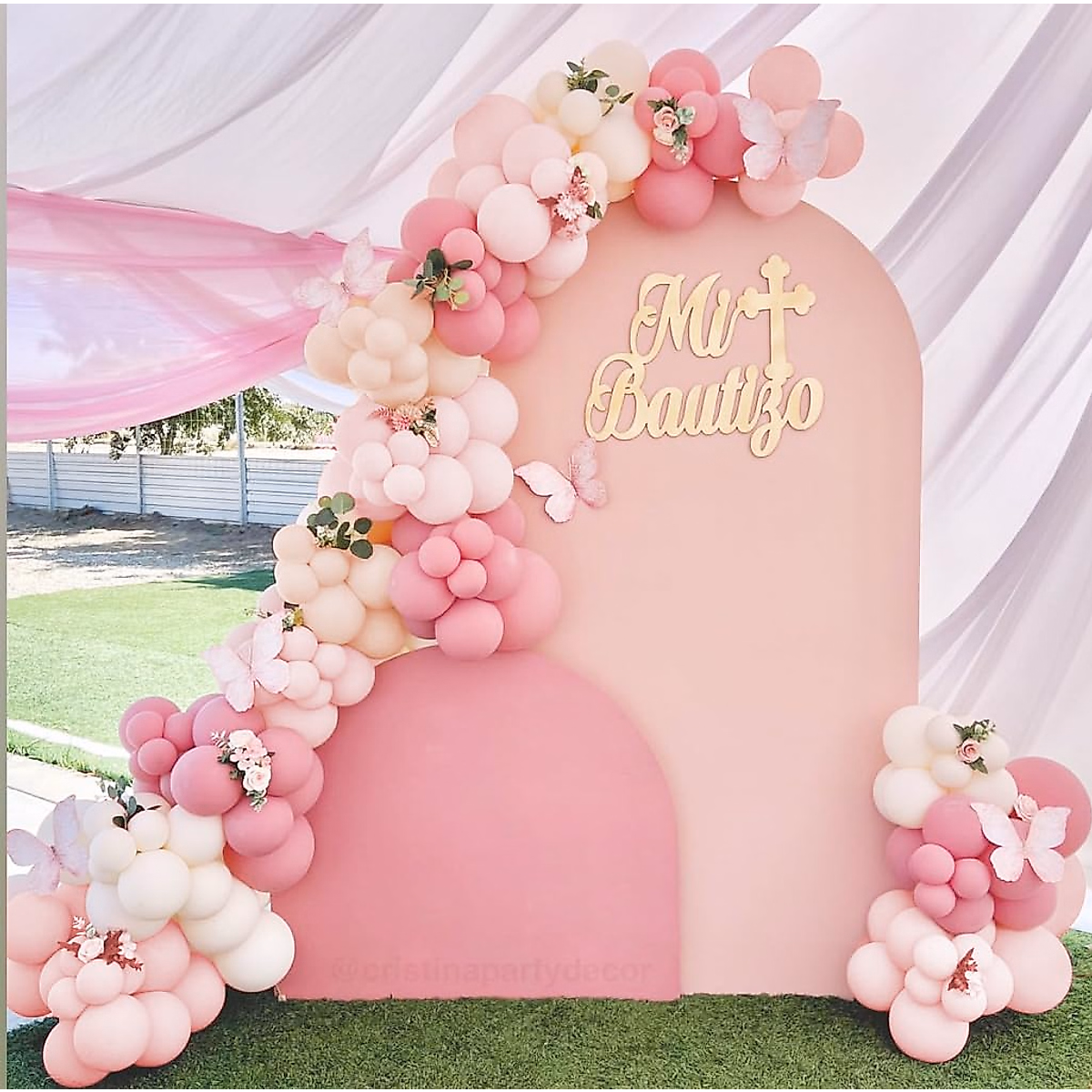 Boho Soft Pink Balloon Arch Garand Kit 153pcs 18/10/5 Inch Retro Pink Macaroon Orange Light White Latex Balloon for Baby Shower Bridal Wedding Girl Birthday Anniversary Gender Reveal Party Decorations