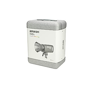 Aputure Amaran 150c COB Video Light,RGBWW 150W,2,500K to 7,500K CCT with G/M Adjustment,15,610 lux @ 1m with Hyper Reflector,APP Control